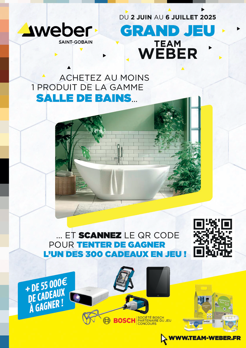 Le grand jeu Team Weber est de retour | BATI-Today