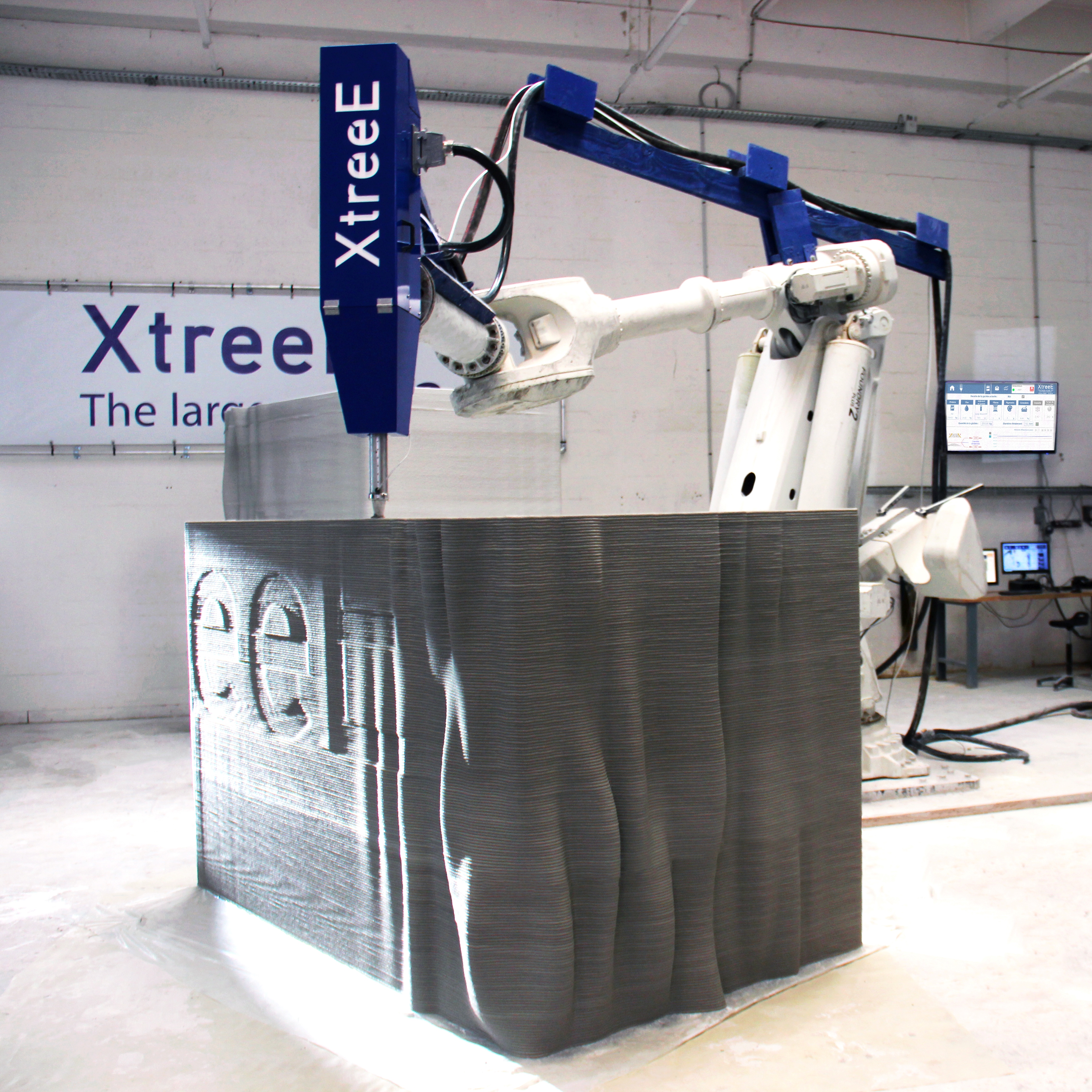 Impression 3D : XtreeE dévoile sa nouvelle tête multimatériaux | BATI-Today